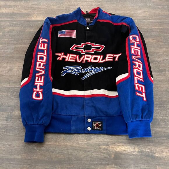 Jh Design | Jackets & Coats | Vintage Y2k Jh Design Chevrolet Racing ...